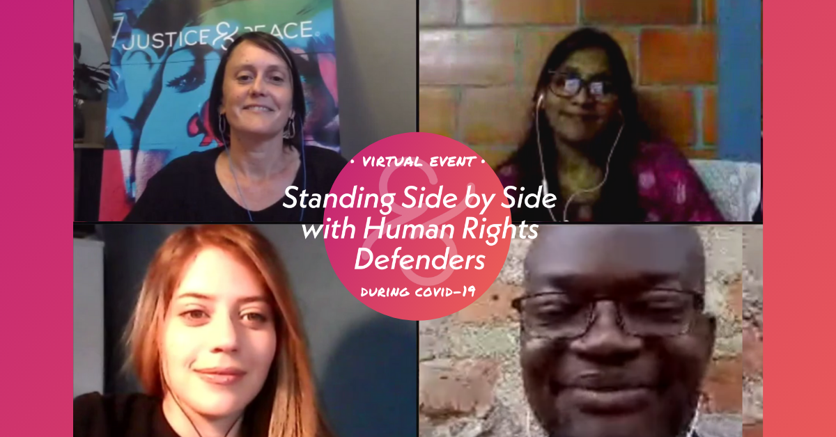 COVID-19 human rights defenders virtual event: reflections